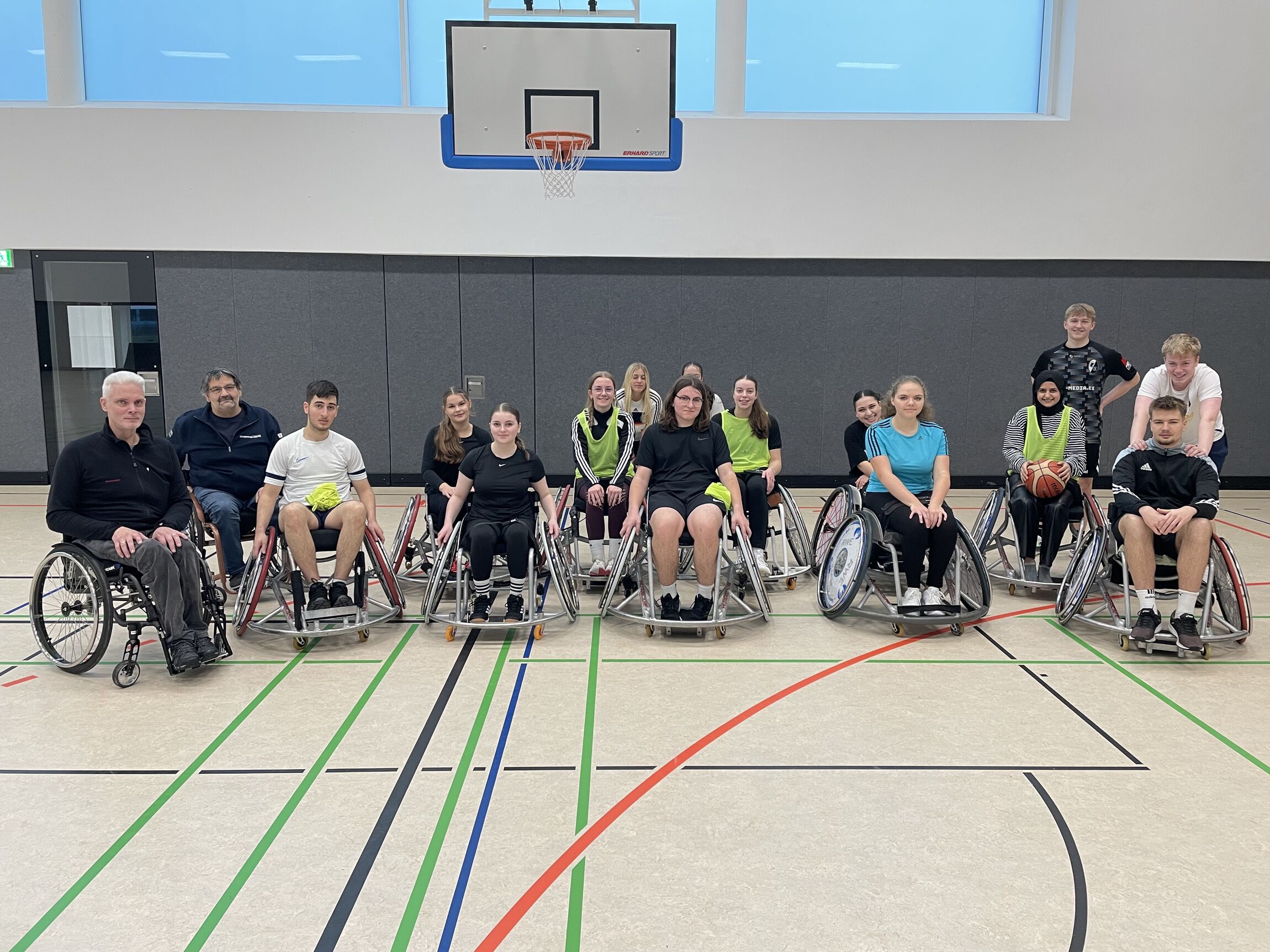 Exkursion zum Thema Rollstuhlbasketball: Ein unvergessliches Erlebnis